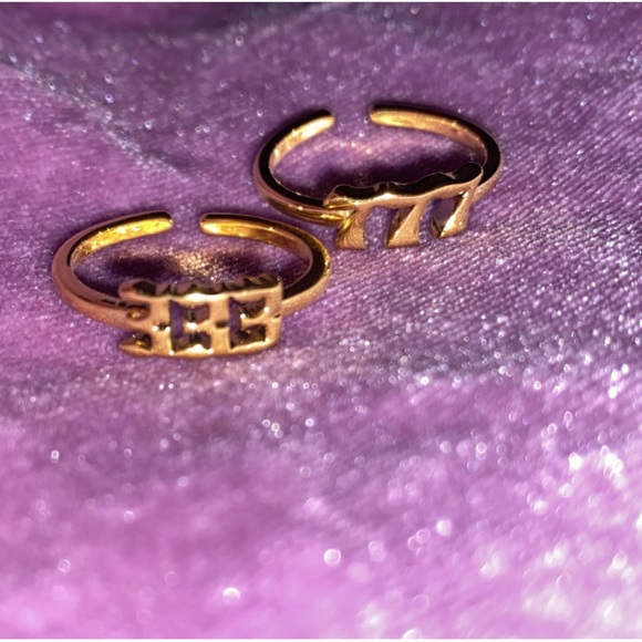 Jewelry | Angel Number Ring 777 | Poshmark